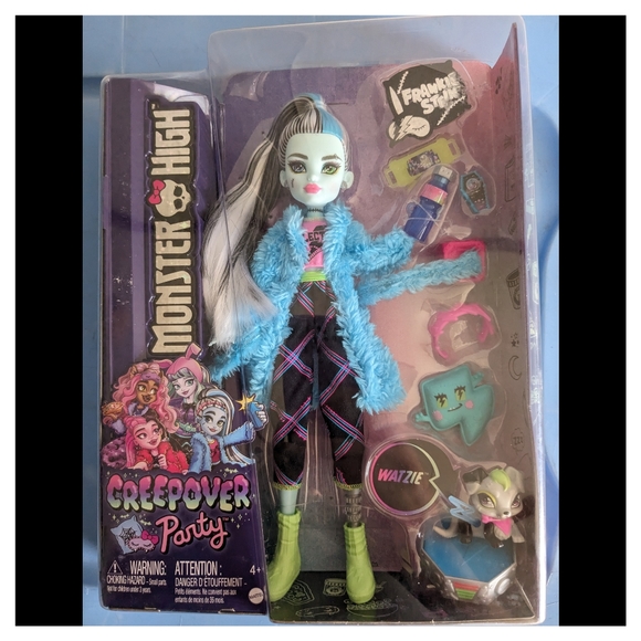 monster high | Toys | Monster High Creepover Party Frankie Stein Doll ...